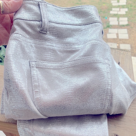 Eric | Pants & Jumpsuits | Silver Eric Brand Pants Stretch | Poshmark